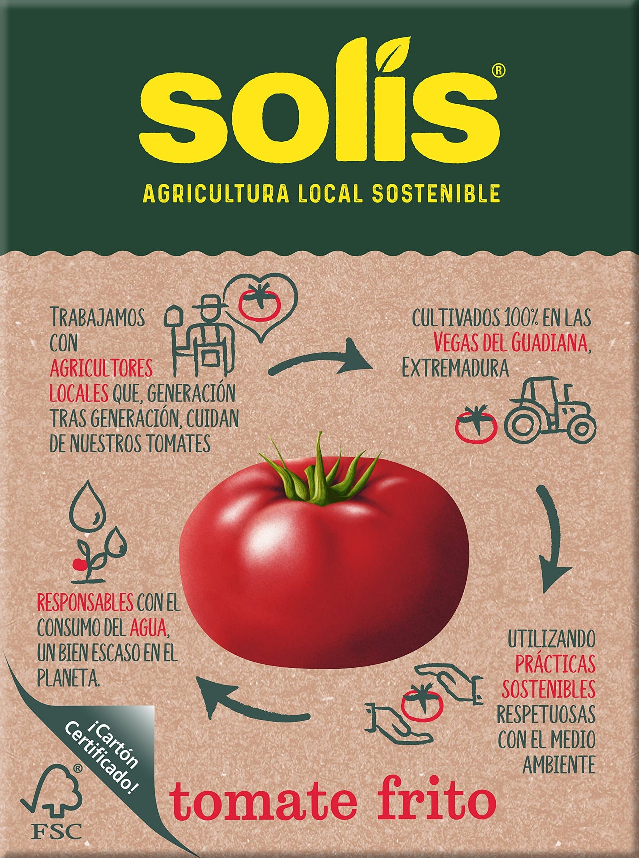 Solis Tomato Sauce Brick 350 g – L'Española