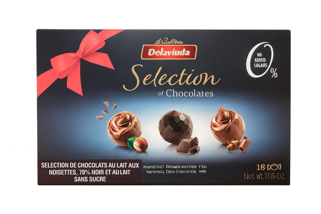 Delaviuda Selection – Chocolates sin azúcar - 200 g – L'Española