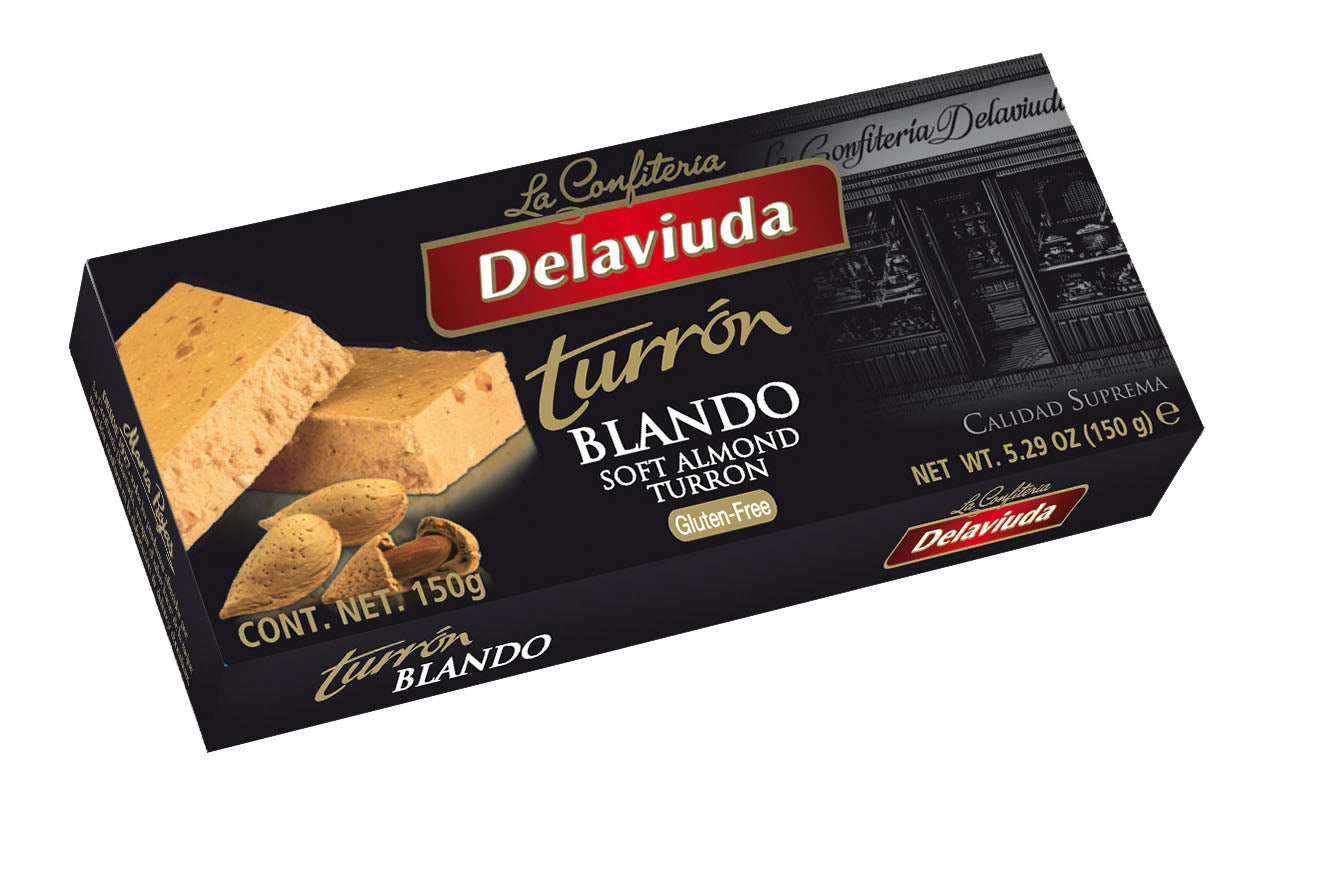 02. 70678 Delaviuda Creamy Almond Turron 150 g – L'Española